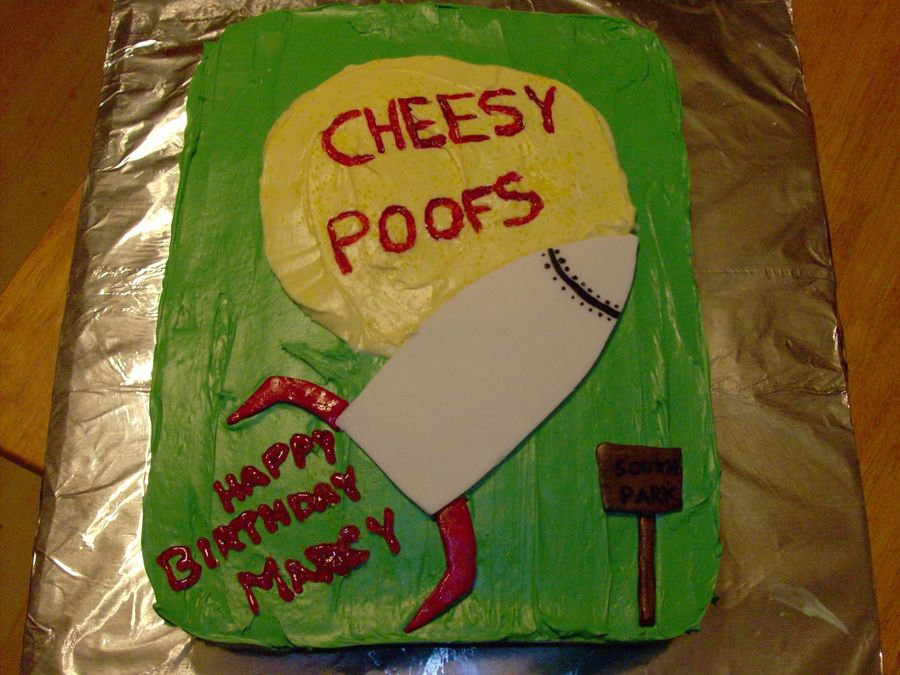 Cheesy Poof Birthday - CakeCentral.com