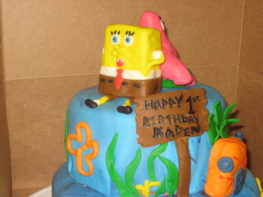 Sponge Bob Cake - CakeCentral.com