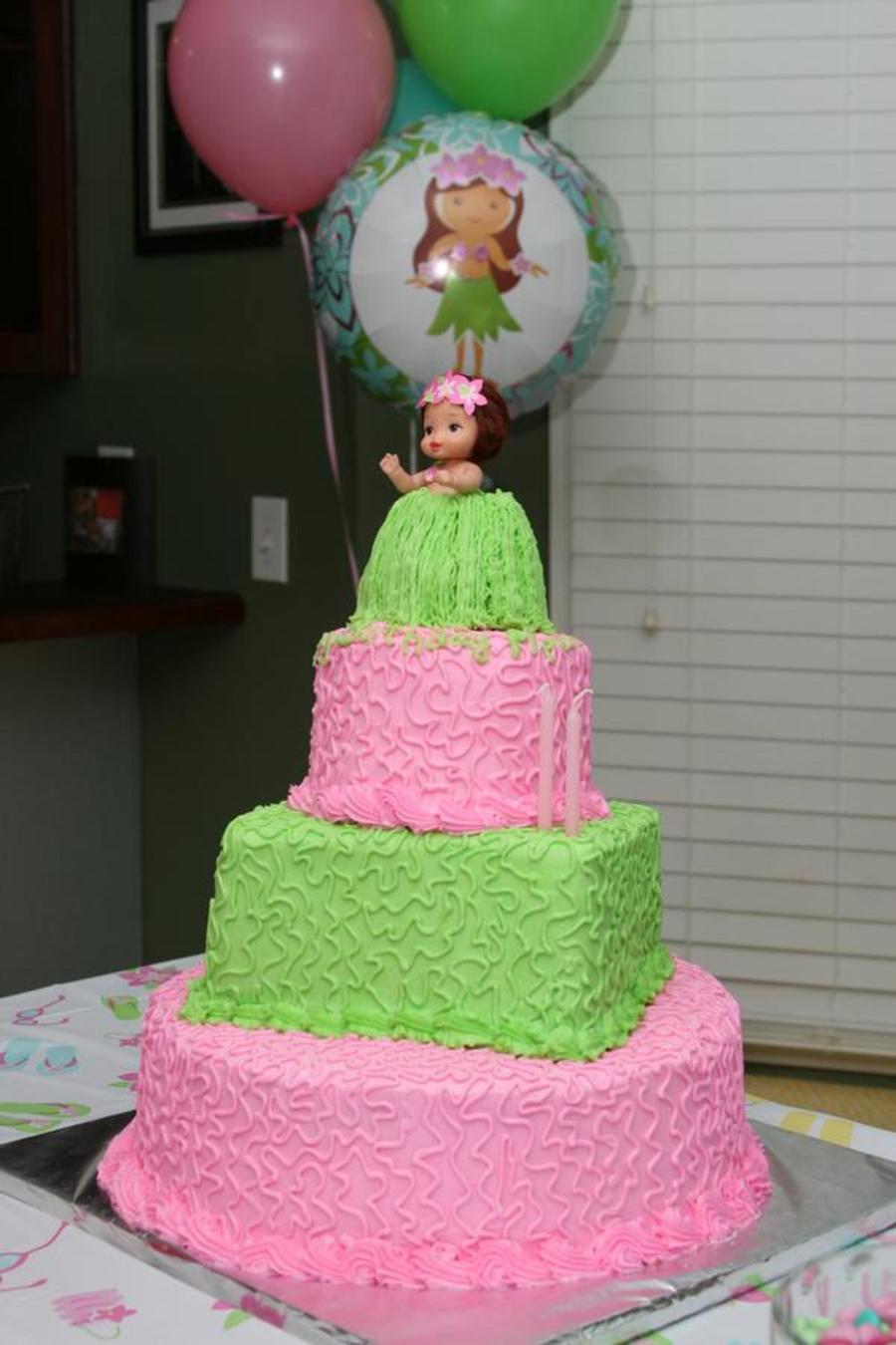 Hula Girl - CakeCentral.com