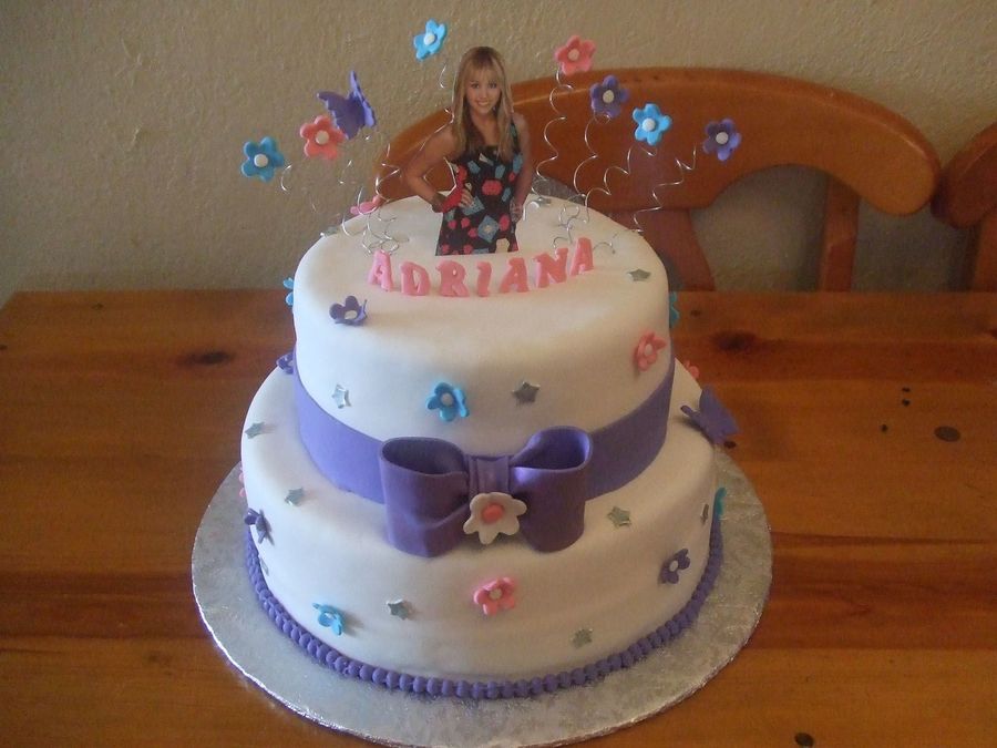 Hannah Montana Cake - CakeCentral.com