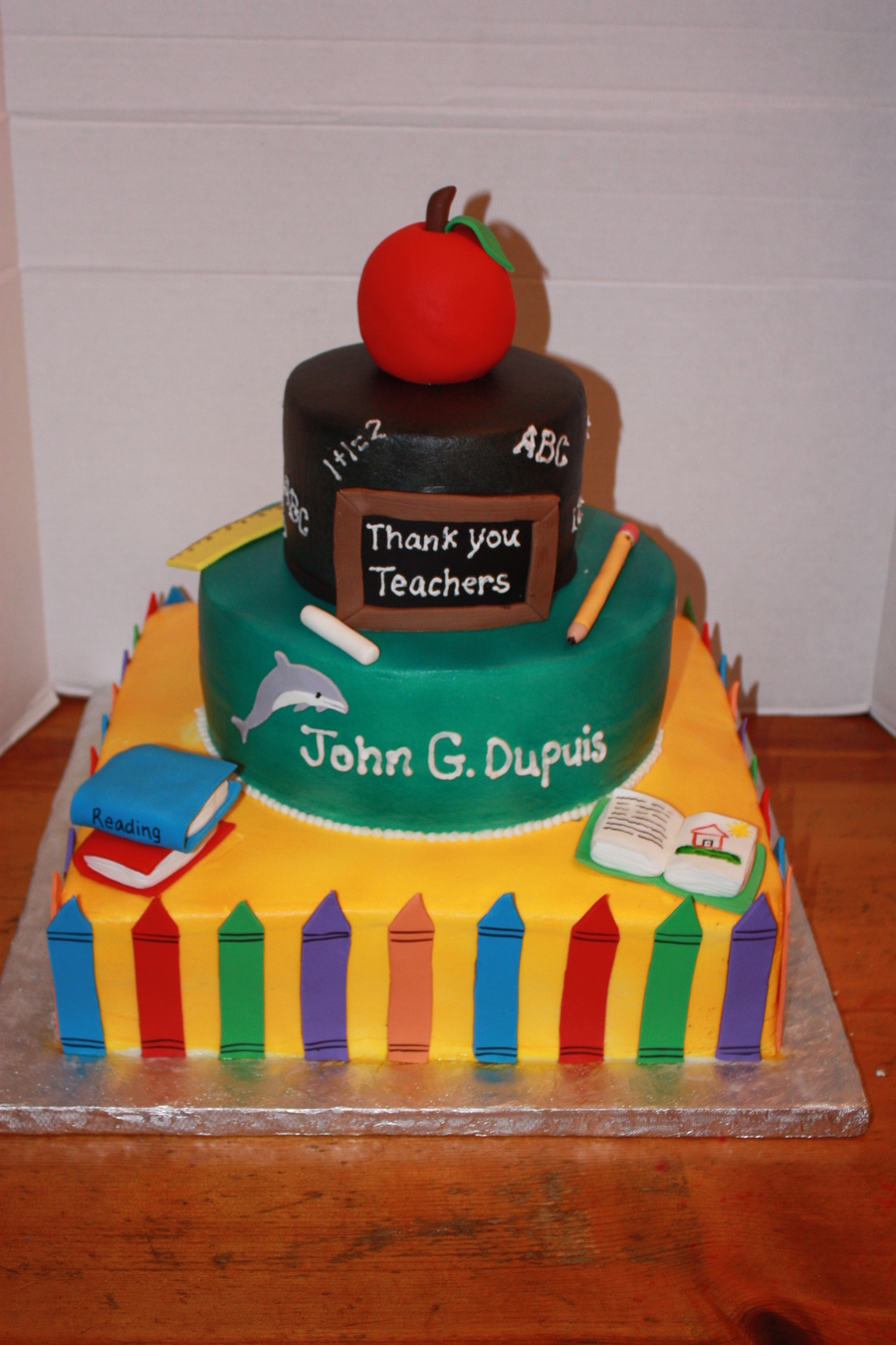 Teacher Appreciation Cake - CakeCentral.com