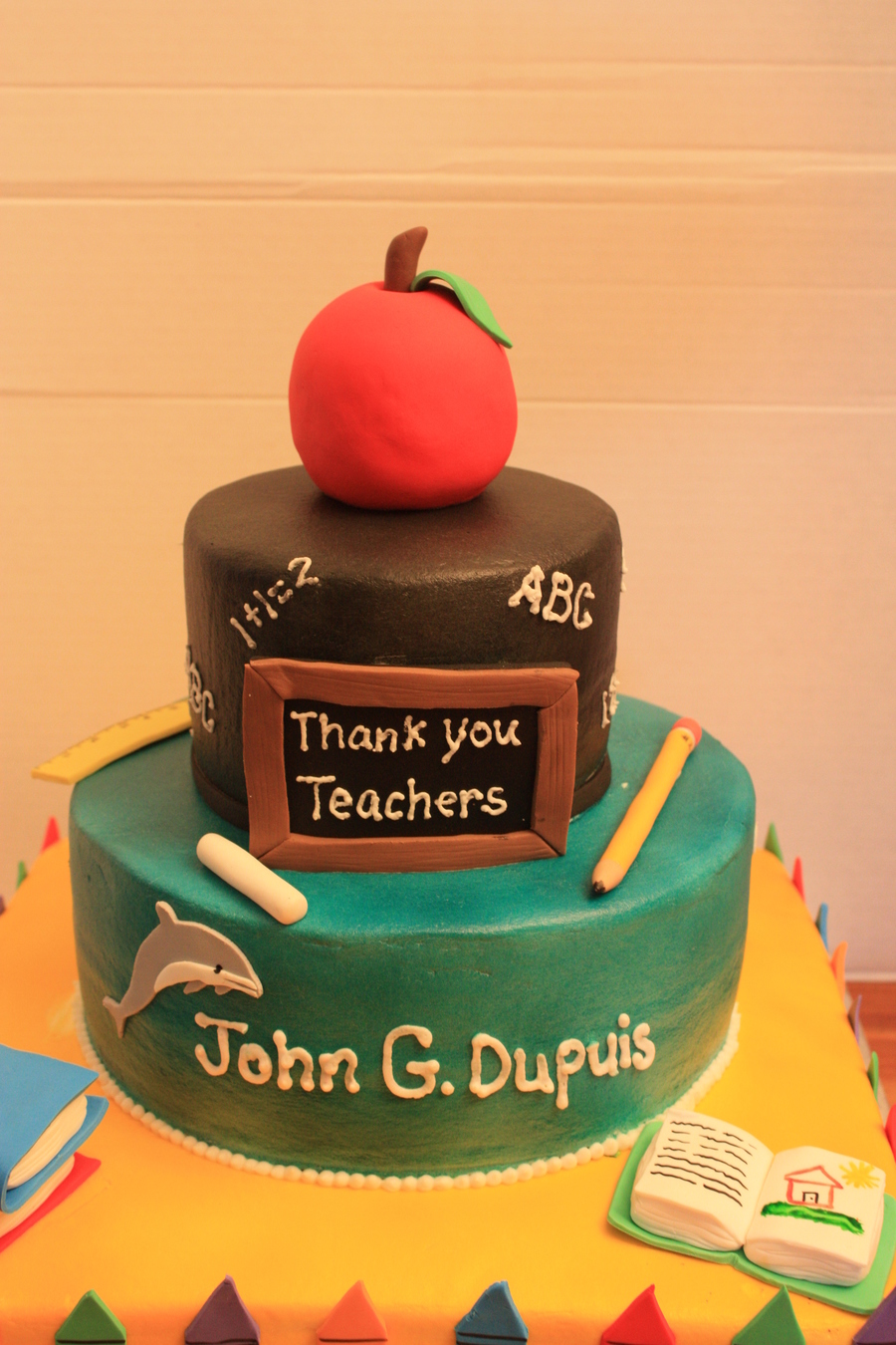 Teacher Appreciation Cake - CakeCentral.com