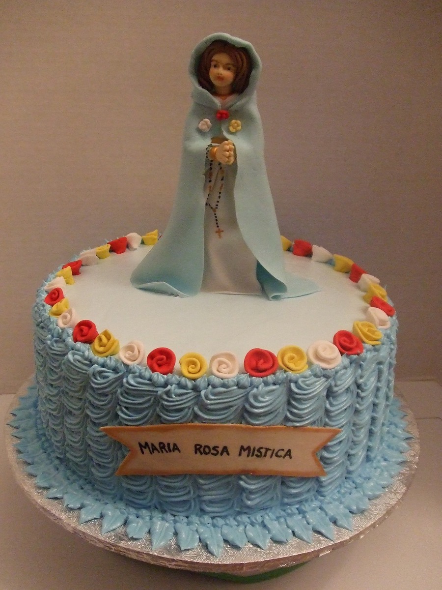 Religious Saint Cake - CakeCentral.com