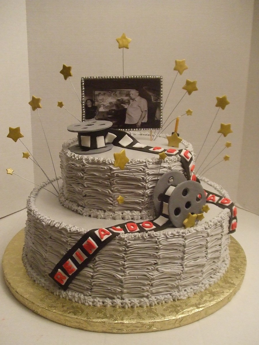 Film Reel Birthday Cake - CakeCentral.com