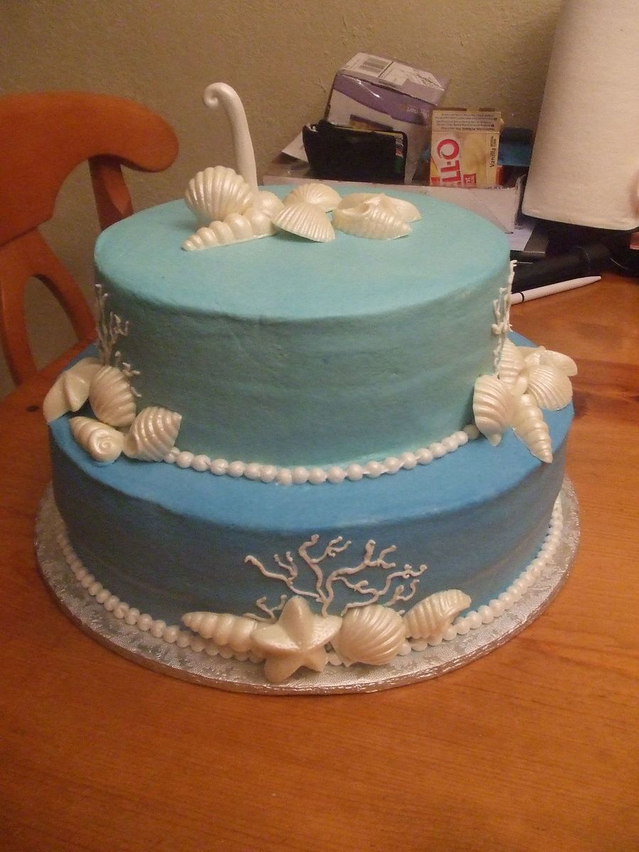 Sea Shell Cake - CakeCentral.com