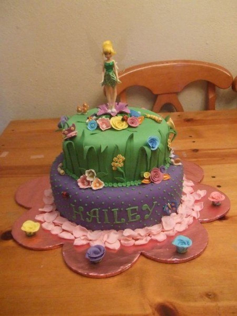 Tinkerbell Birthday Cake - CakeCentral.com