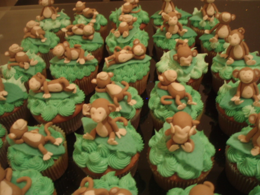 Monkey Cupcake - CakeCentral.com