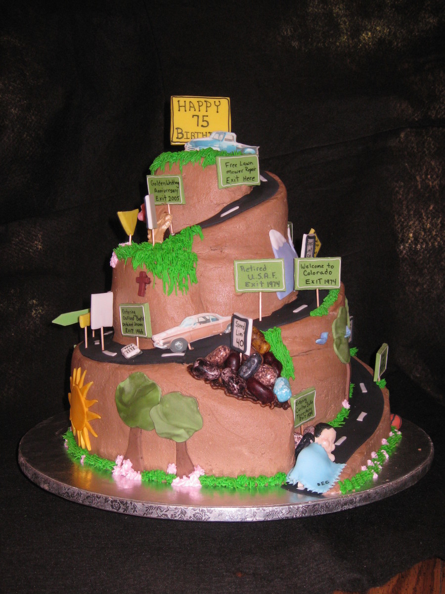 Road Of Life Cake - CakeCentral.com