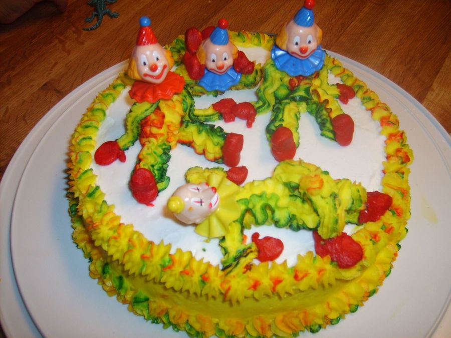 Clown Cake - CakeCentral.com