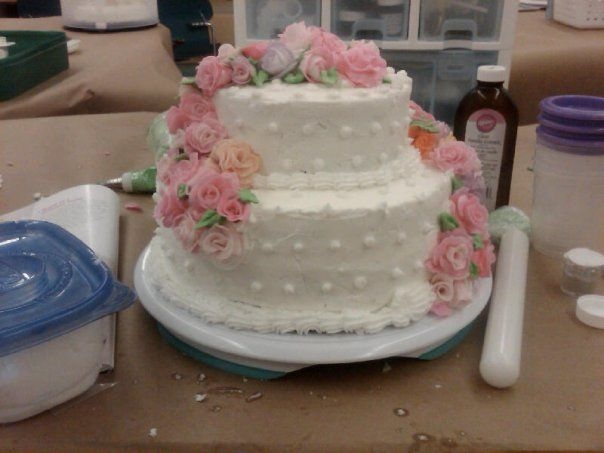Final Cake For Wilton Course 3 - CakeCentral.com