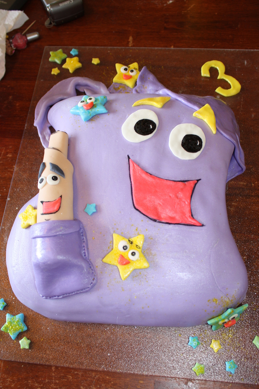 Dora's Backpack - CakeCentral.com