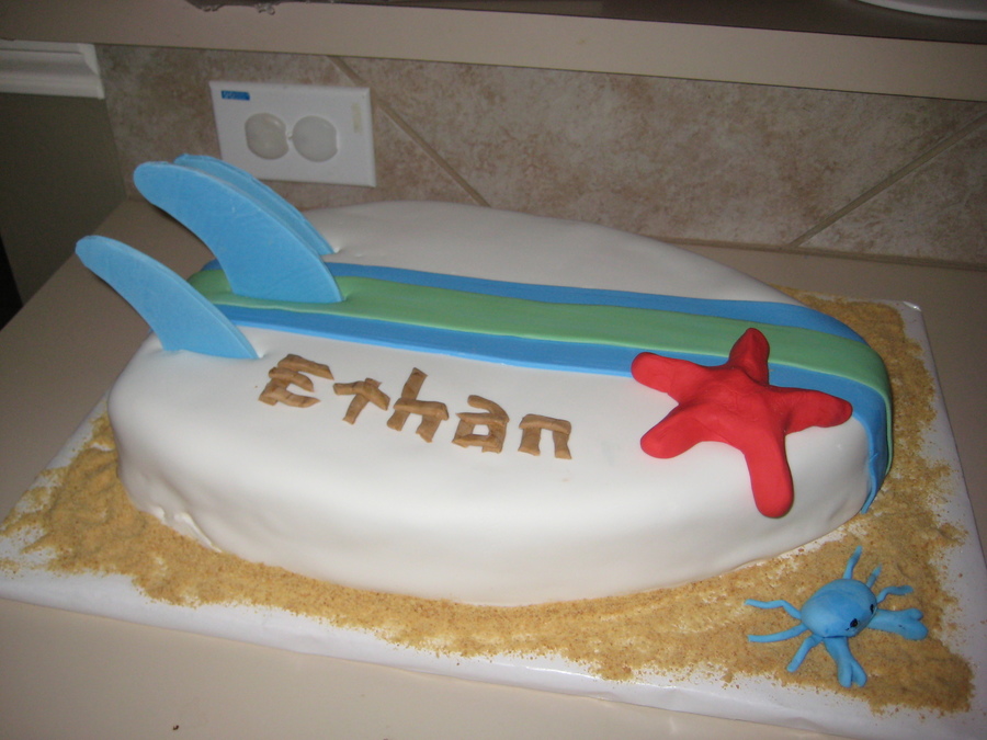Surf Board - CakeCentral.com