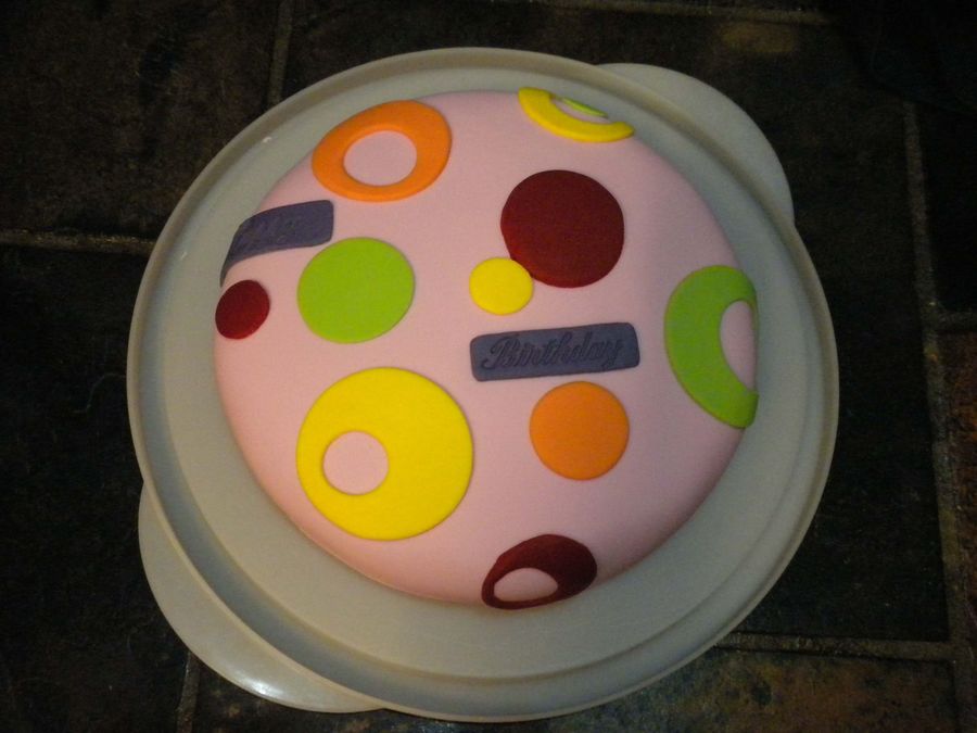 Circle Round Cake - CakeCentral.com