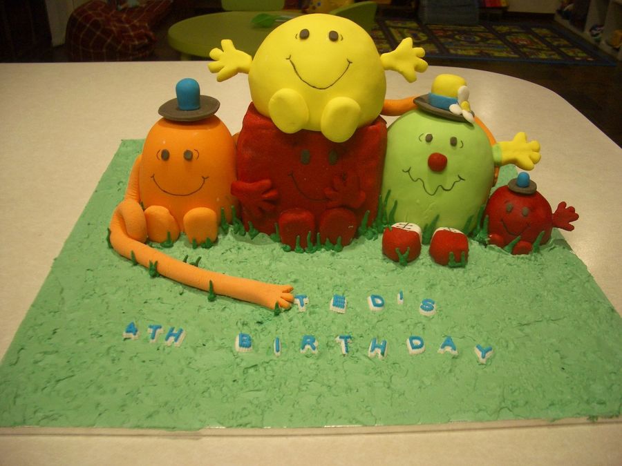 Mr Men Cake - CakeCentral.com