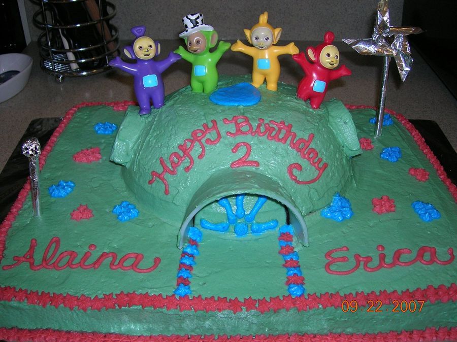 Teletubbies Birthday Cake - CakeCentral.com