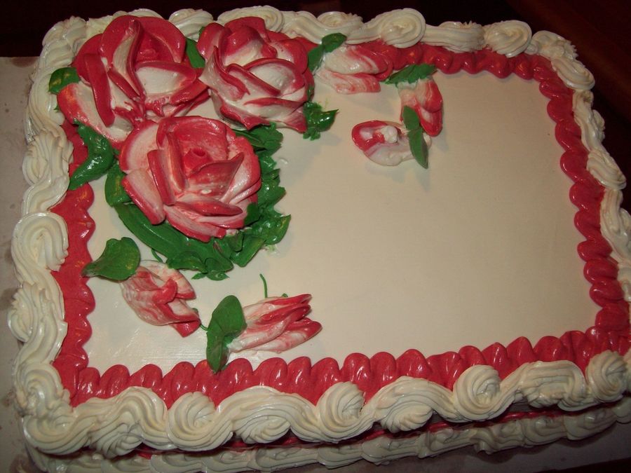 Two Tone Roses - CakeCentral.com