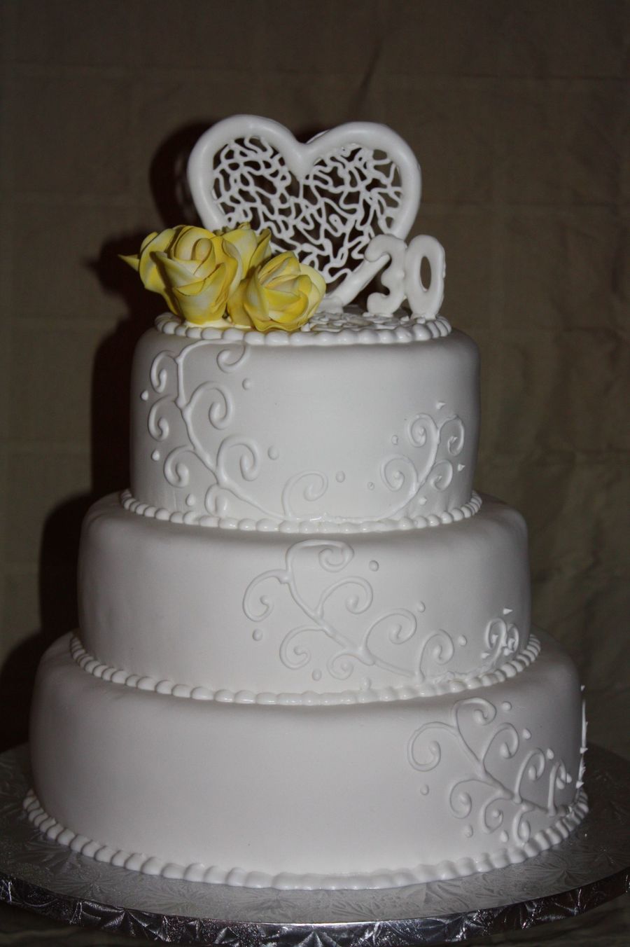 30Th Anniversary - CakeCentral.com