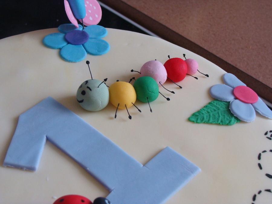 Bug Themed Cake - CakeCentral.com
