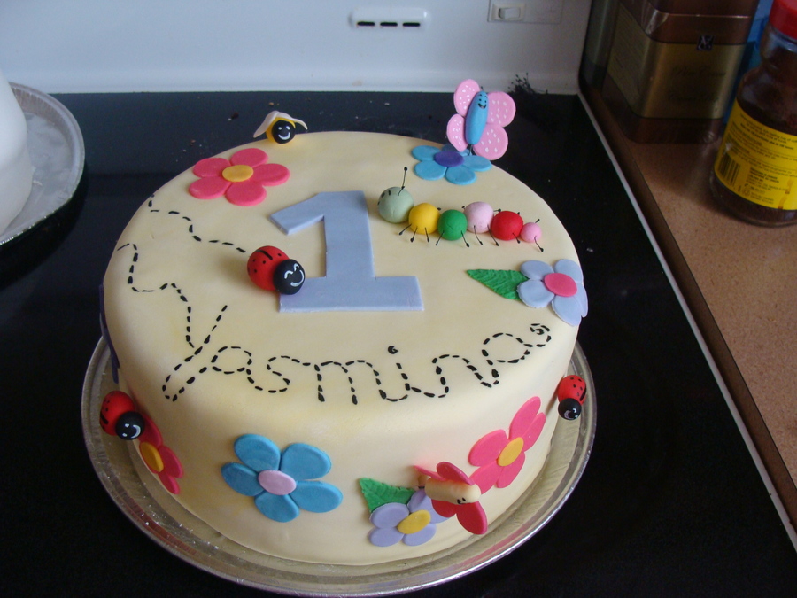 Bug Themed Cake - CakeCentral.com