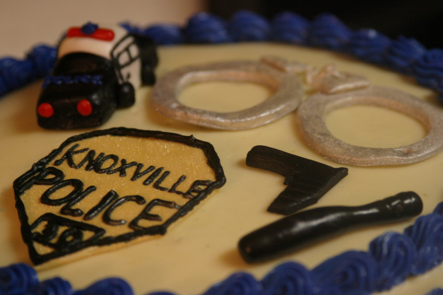 Police Themed Birthday Cake - CakeCentral.com