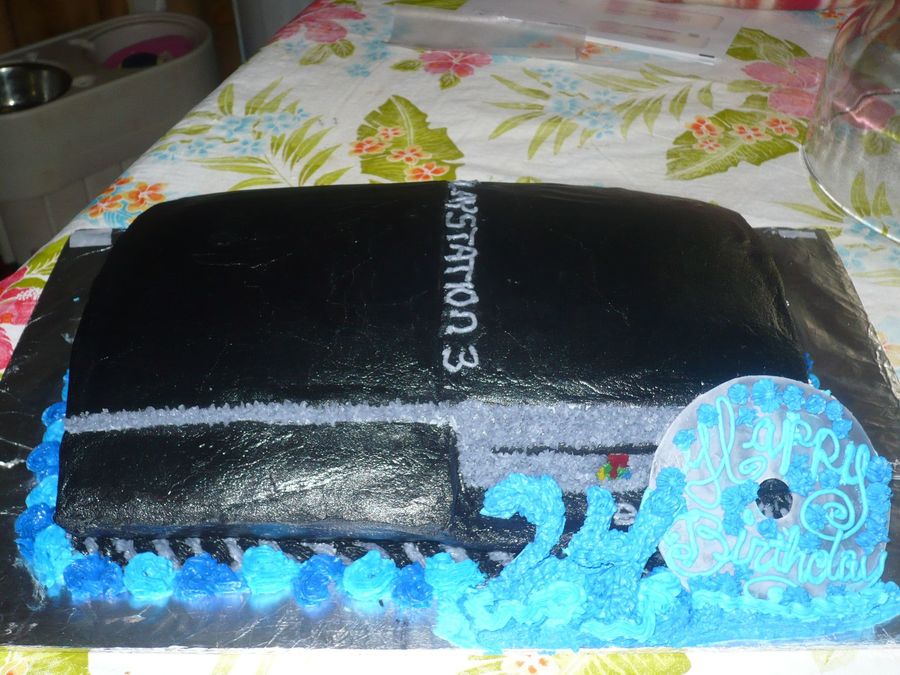 Playstation 3 Birthday Cake - CakeCentral.com