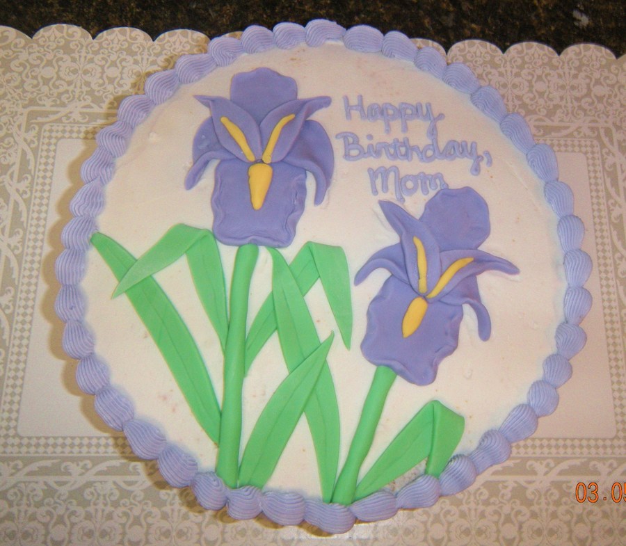 Iris Cake - CakeCentral.com