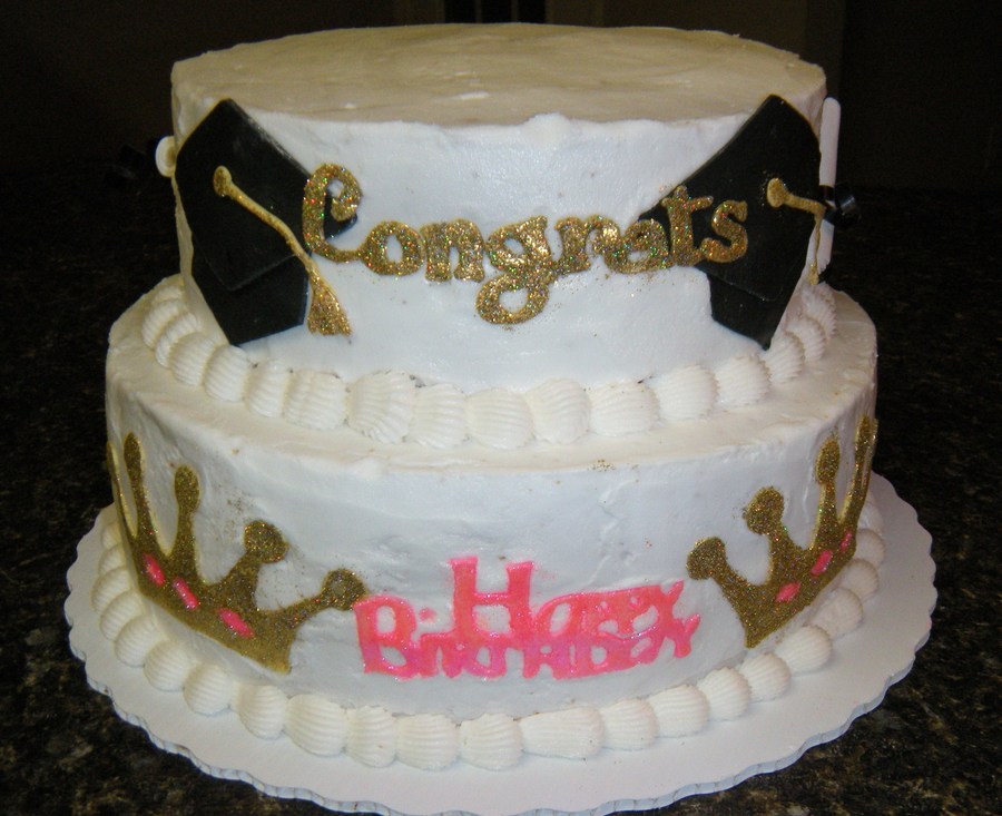 Birthday/graduation Celebration - CakeCentral.com
