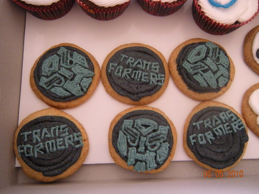 Transformers Sugar Cookies - CakeCentral.com