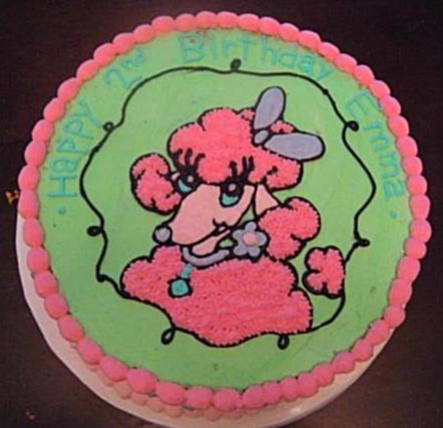 Poodle Cake - CakeCentral.com