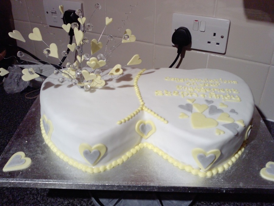 Double Heart Cake - CakeCentral.com