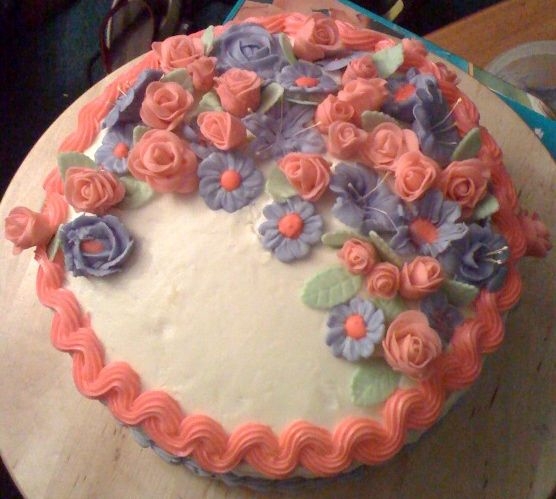 Pink And Purple Birthday - CakeCentral.com