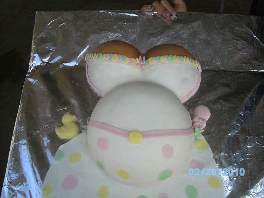 Belly Cake - CakeCentral.com