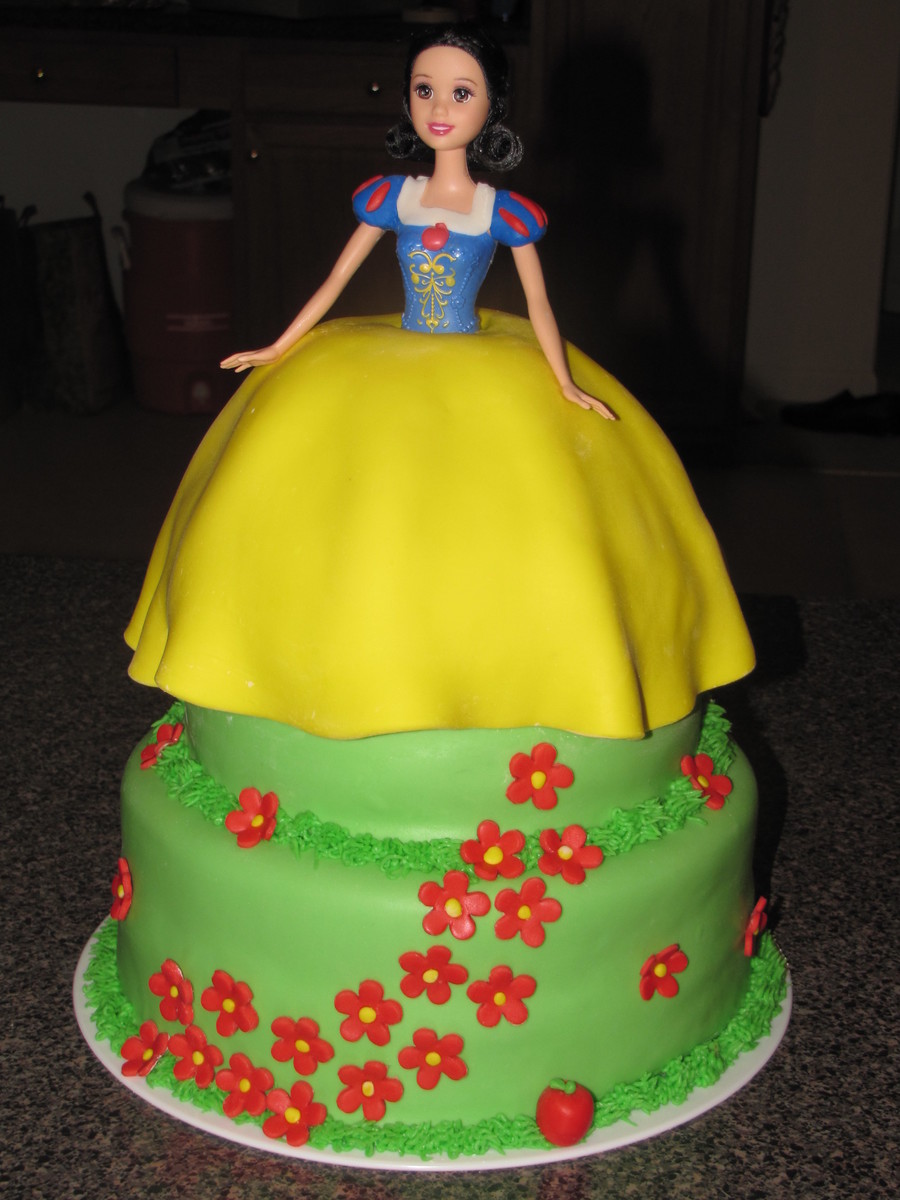 Princess Snow White Doll Cake - CakeCentral.com