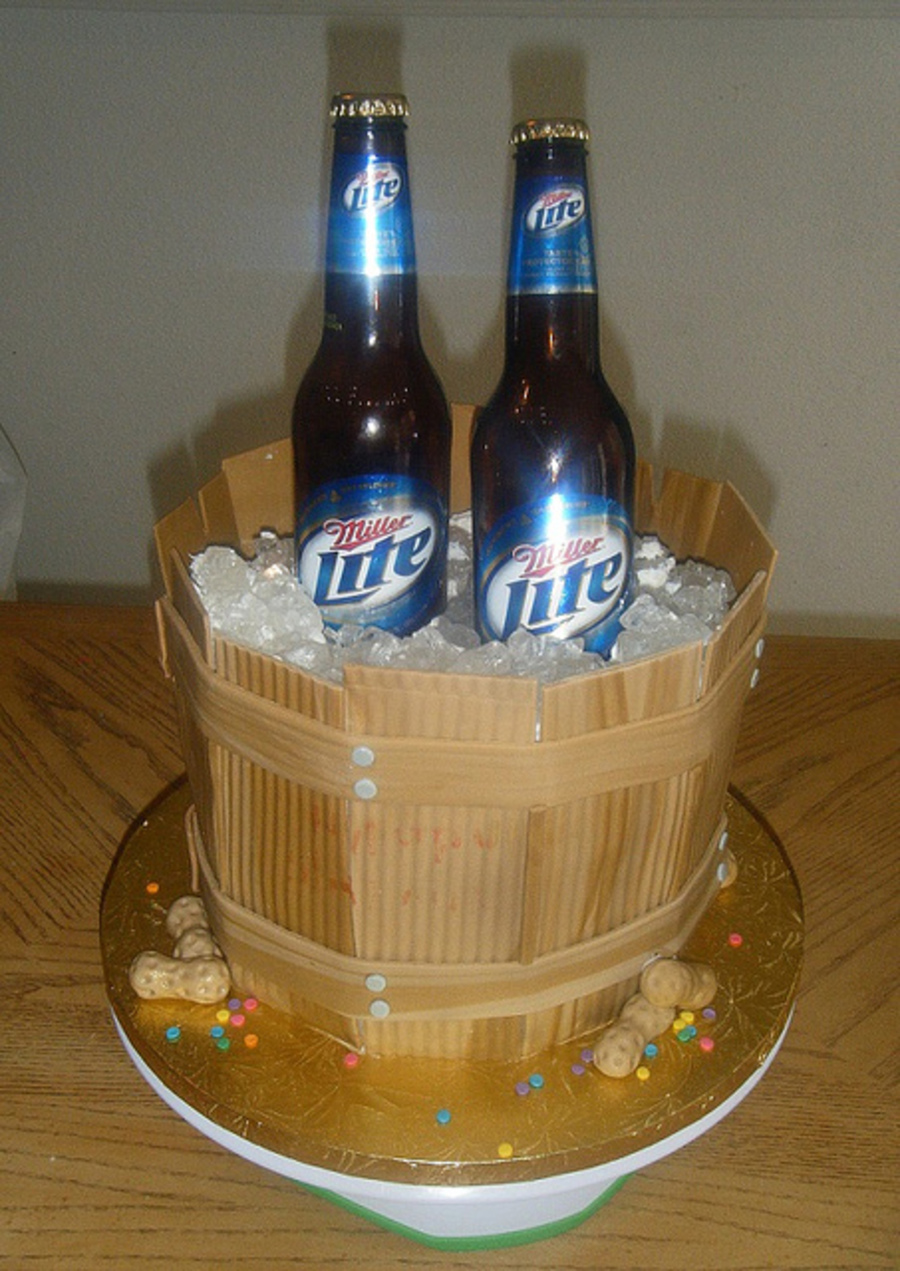 Miller Lite Cake - CakeCentral.com