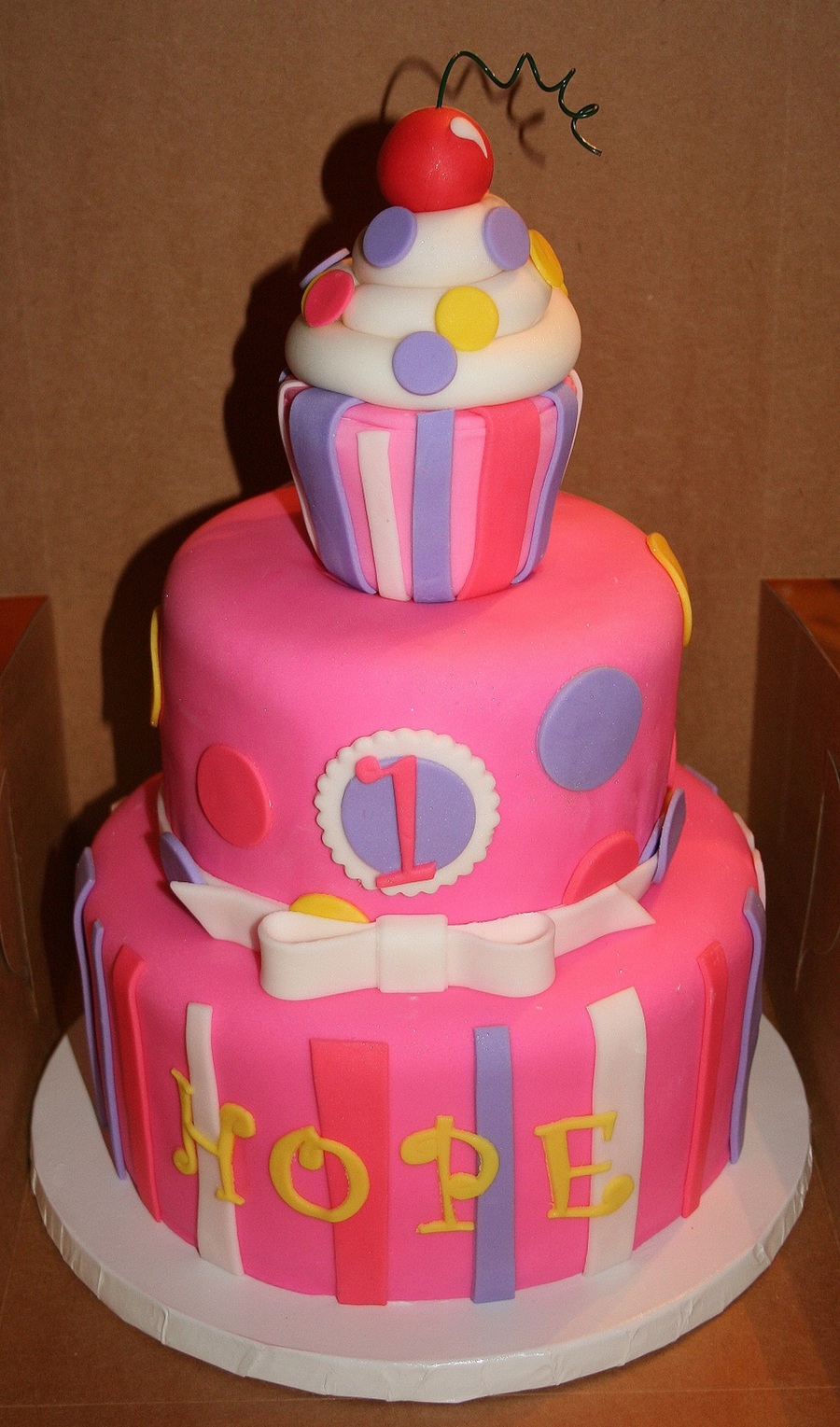 "happy Birthday, Lil Cupcake!" Cake - CakeCentral.com