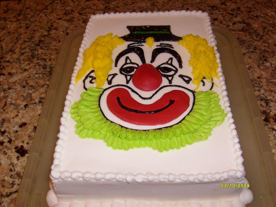 Clown Cake - CakeCentral.com