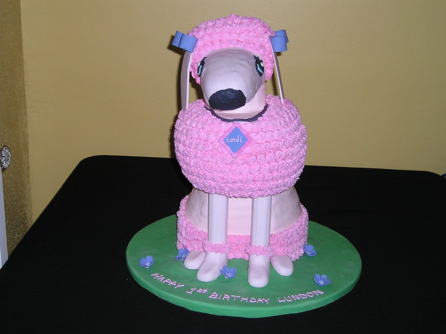 Pink Poodle - CakeCentral.com