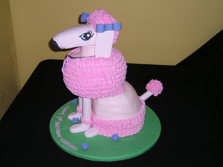Pink Poodle - CakeCentral.com