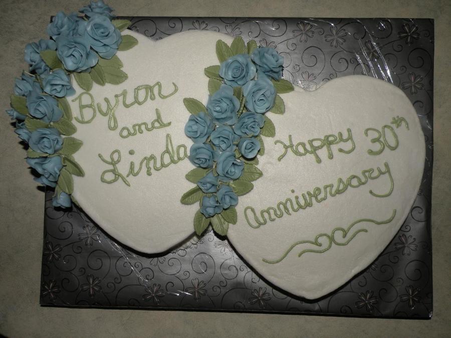 30Th Anniversary - CakeCentral.com