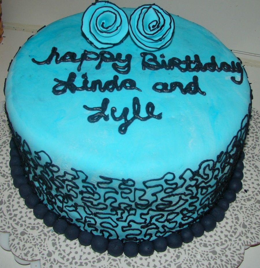 Lace Work Birthday Cake - CakeCentral.com