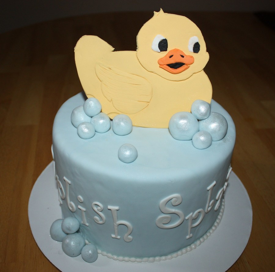 Splish Splash Baby Shower Cake - CakeCentral.com