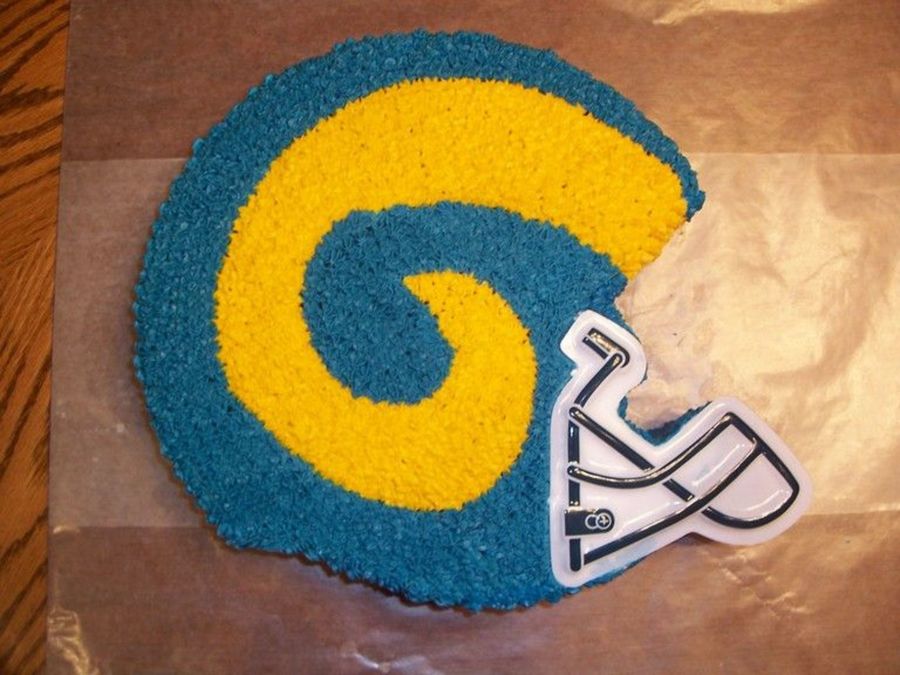 Rams Helmet - CakeCentral.com