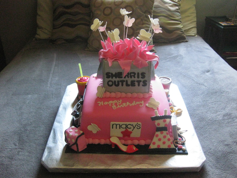 Shopping Cake - CakeCentral.com