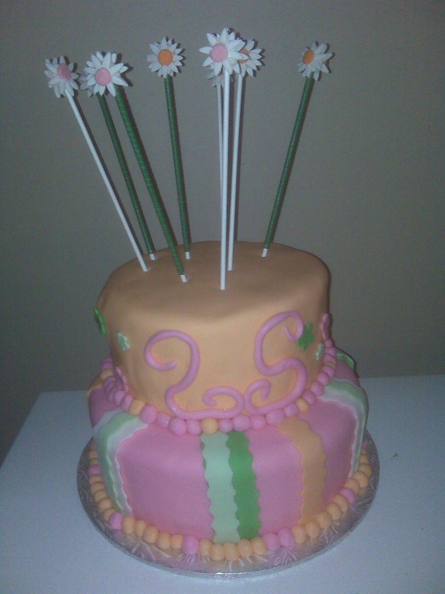 25Th Birthday Cake - CakeCentral.com