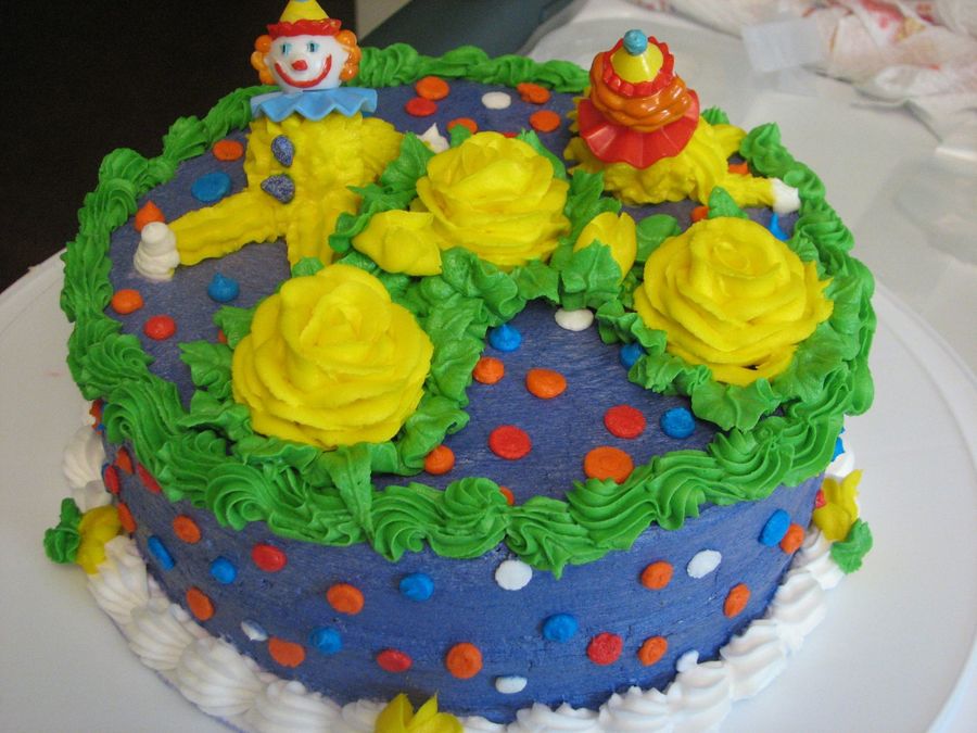 Clown Cake - CakeCentral.com