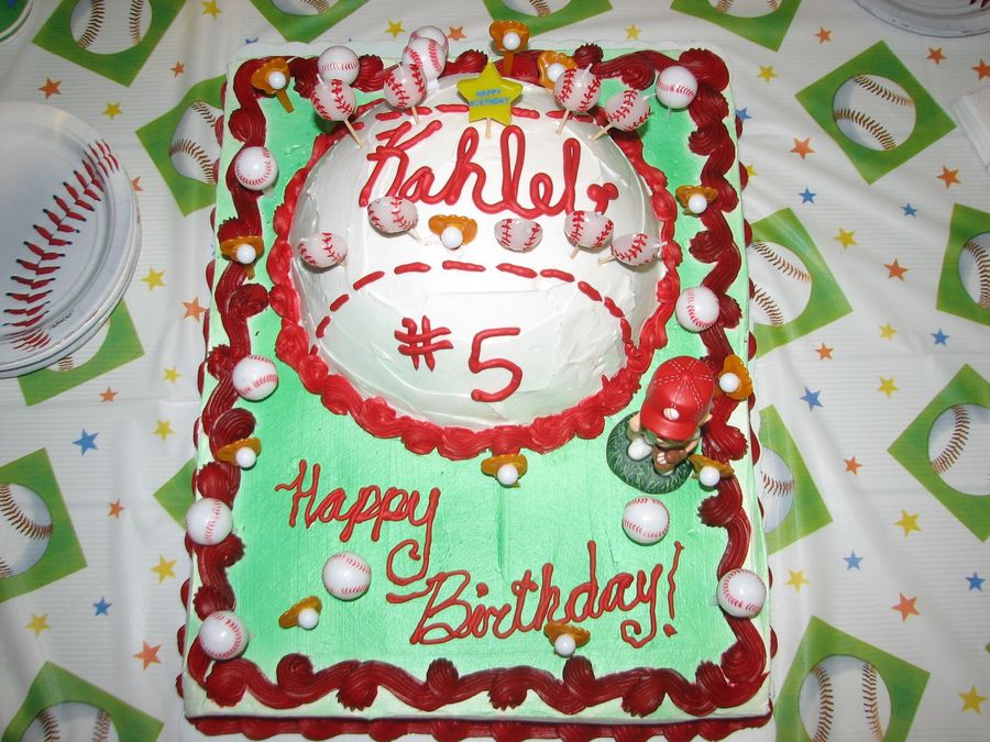 Baseball Cake - CakeCentral.com