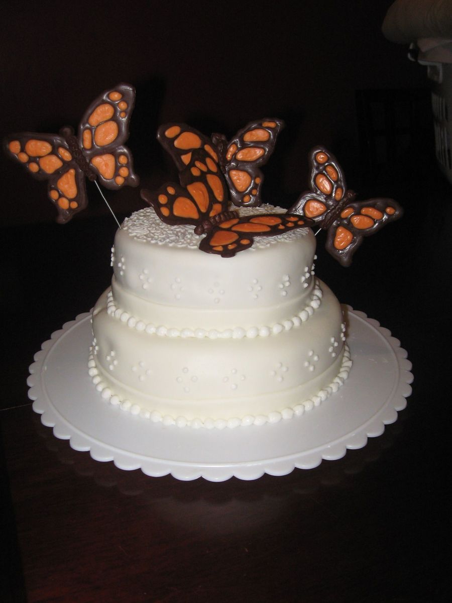 Monarch Butterfly Cake - CakeCentral.com