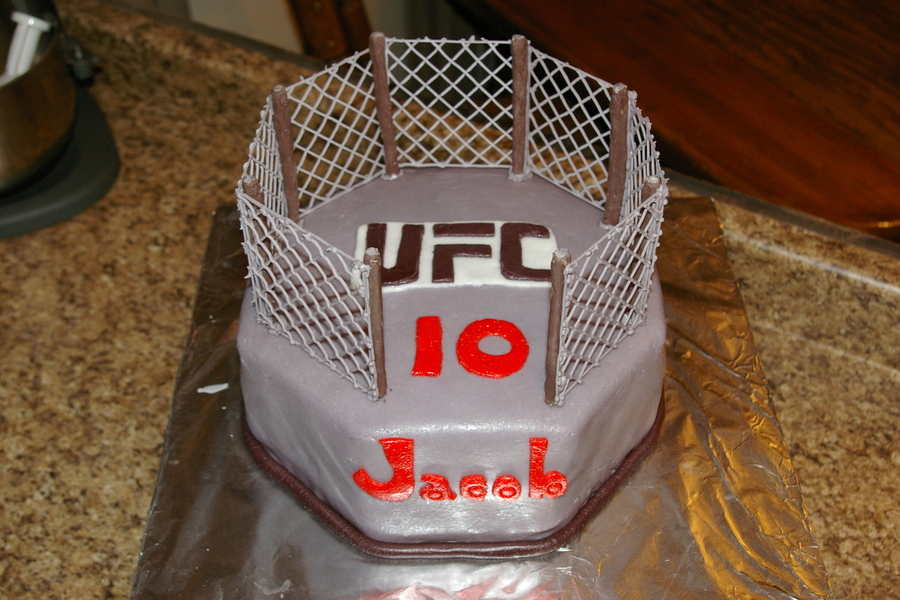 Ufc Birthday - CakeCentral.com