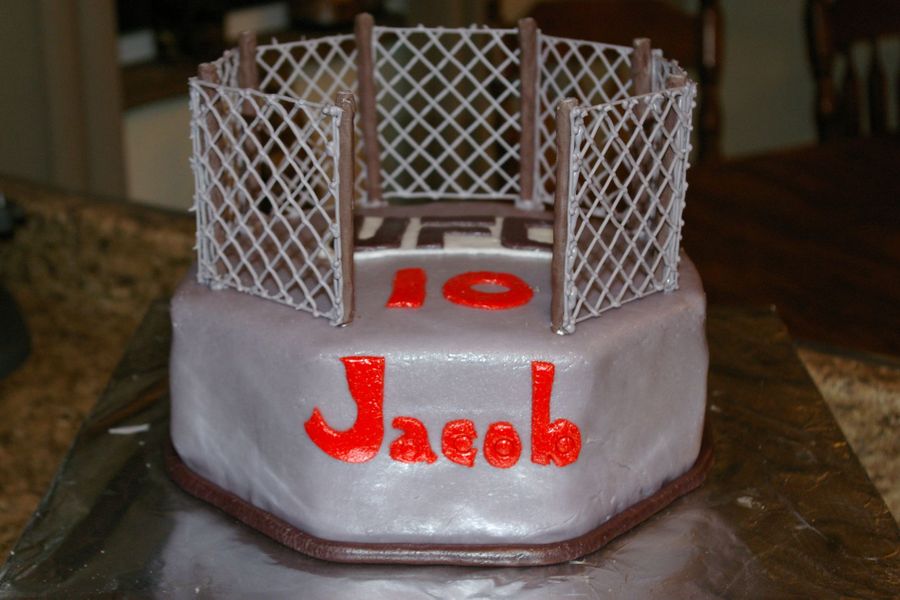 Ufc Birthday - CakeCentral.com