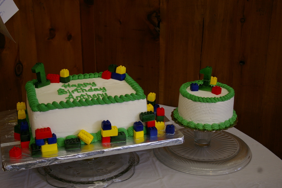 Lego 1St Birthday - CakeCentral.com